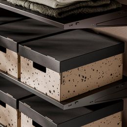 IKEA SVARTTR&Auml;DA Box mit Deckel