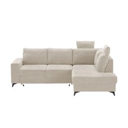 Ecksofa Salamanca creme Ma&szlig;e (cm): B: 248 H: 104 T: 189.0 Sofas > Sofas nach Material > Stoffsofas &raquo; Sofa DE