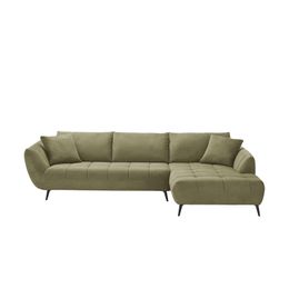 bobb Ecksofa mit Sitztiefenverstellung Carly gr&uuml;n Ma&szlig;e (cm): B: 320 H: 90 T: 215.0 Sofas > Sofas nach Material > Stoffsofas &raquo; Sofa DE