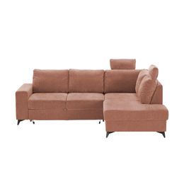 Ecksofa Salamanca rot Ma&szlig;e (cm): B: 248 H: 104 T: 189.0 Sofas > Sofas nach Material > Stoffsofas &raquo; Sofa DE