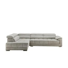 U.N.O uno Ecksofa Mikrofaser Isabeli grau Ma&szlig;e (cm): B: 300 H: 70 T: 211.0 Sofas > Sofas nach Material > Stoffsofas &raquo; Sofa DE