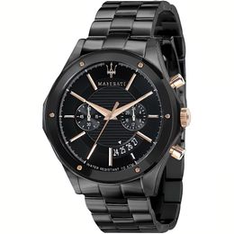 Maserati Circuito Herrenuhr R8873627001 mit schwarzem Zifferblatt