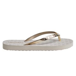 Michael Kors Damen Sommer Flip-Flops mit Logo 49S4MKFA1B