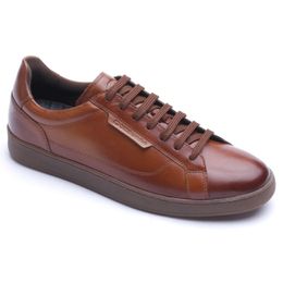 Base London Zammo Leder Herren TAN Sneaker