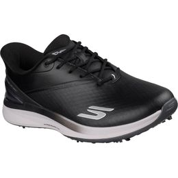 Skechers Blade Tour Herren Golf Schuhe Schwarz Synthetik/Wei&szlig;er Besatz