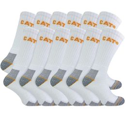 Caterpillar 12er-Pack Unisex schwere Arbeitssocken f&uuml;r Stahltippstiefel