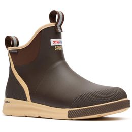 Xtratuf Kn&ouml;chel Deck Stiefel Sport EVA Herren Schokoladen/Braun Gummistiefel