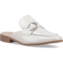 Hush Puppies Calla Leder Damen Ivory Pantoletten
