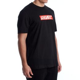 Diesel Herren Kurzarm Baumwoll-T-Shirt A18996_RPATI