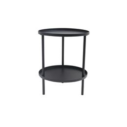 Beistelltisch Ummari schwarz Ma&szlig;e (cm): H: 52 &Oslash;: 41 Tische > Beistelltische > Beistelltische mit Metalltischplatte &raquo; Sofa DE