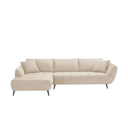 bobb Ecksofa mit Sitztiefenverstellung Carly beige Ma&szlig;e (cm): B: 320 H: 90 T: 215.0 Sofas > Sofas nach Material > Stoffsofas &raquo; Sofa DE