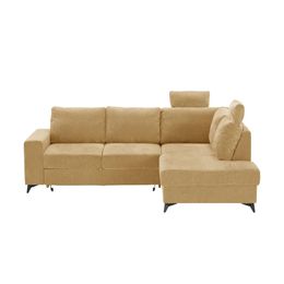 Ecksofa Salamanca gelb Ma&szlig;e (cm): B: 248 H: 104 T: 189.0 Sofas > Sofas nach Material > Stoffsofas &raquo; Sofa DE
