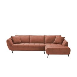 bobb Ecksofa mit Sitztiefenverstellung Carly rot Ma&szlig;e (cm): B: 320 H: 90 T: 215.0 Sofas > Sofas nach Material > Stoffsofas &raquo; Sofa DE