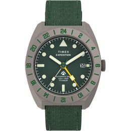 Timex Expedition Pioneer Gr&uuml;n Herren Armbanduhr TW2Y63400