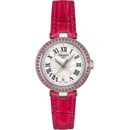 Tissot Bellissima Rot Damen Armbanduhr T1260106611300