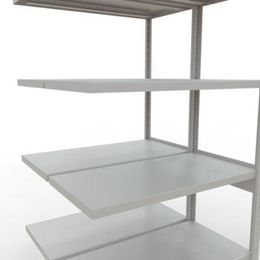 SCHULTE LAGERTECHNIK - Stecks.Doppelanbaur. Typ 250 kg - 2500x1000x2x500 mm, 12 B&ouml;den