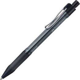 Faber-Castell Gelroller Beyond Gel, Strichst&auml;rke 0,4 mm, Minen-&Oslash; 0,7 mm, Schreibfarbe schwarz, dokumentenecht, Recycling-Kunststoff/Metall, 1 St&uuml;ck