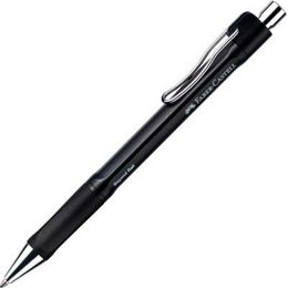 Faber-Castell Kugelschreiber Beyond Ball, Strichst&auml;rke 0,5 mm, Schreibfarbe schwarz, dokumentenecht, nachf&uuml;llbar, Recycling-Kunststoff/Metall, 1 St&uuml;ck