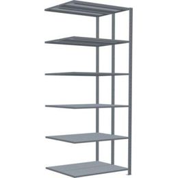 SCHULTE LAGERTECHNIK - Stecks.Doppelanbauregal Typ 150 - 2500x1000x2x400 mm verz.2x6 B&ouml;den