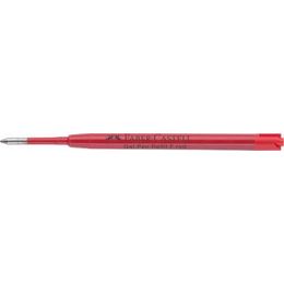 Faber-Castell Ersatz-Gelrollermine G2, Strichst&auml;rke 0,4 mm, &Oslash; 0,7 mm, Schreibfarbe rot, dokumentenecht, mit Metallspitze, Kunststoff, 10 St&uuml;ck