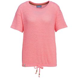 Gina Damen T-Shirt mit Knoten-Detail