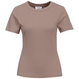 Gina Damen T-Shirt im Basic-Look