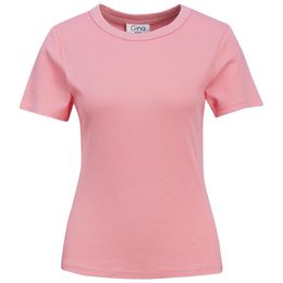 Gina Damen T-Shirt im Basic-Look