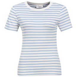 Gina Damen T-Shirt im Basic-Look