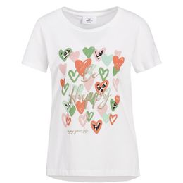 Gina Benotti Damen T-Shirt mit Herz-Print
