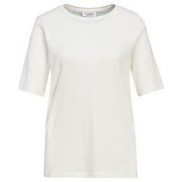 Gina Damen T-Shirt in gerippter Struktur