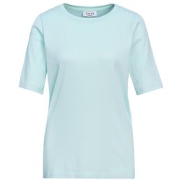 Gina Damen T-Shirt in gerippter Struktur