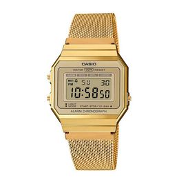 Montre Casio Casio Collection Pour Mixte Dor&eacute; A700WEMG-9AEF