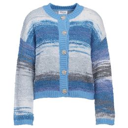 Gina Damen Strickjacke in Multicolor-Optik
