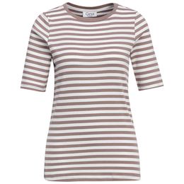 Gina Damen T-Shirt im Basic-Look