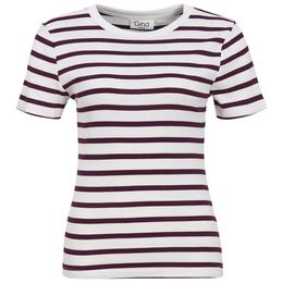 Gina Damen T-Shirt im Basic-Look