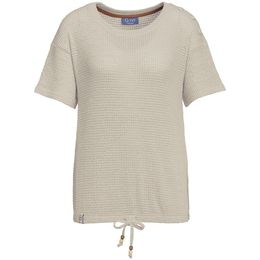 Gina Damen T-Shirt mit Knoten-Detail