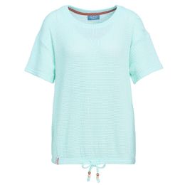 Gina Damen T-Shirt mit Knoten-Detail