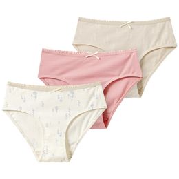 Topolino 3 M&auml;dchen Slips mit floralem Print