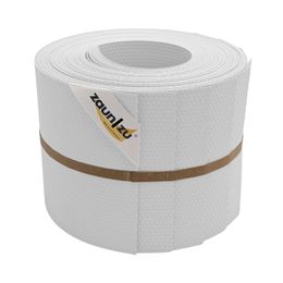 zaun zu&reg; Sichtschutzstreifen Delux-P Einzelstreifen Wabenstruktur Wei&szlig; 10x 2,55m