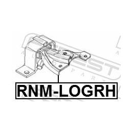 FEBEST Lagerung, Motor rnmlogrh vorne rechts f&uuml;r RENAULT