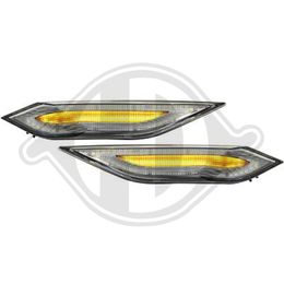 DIEDERICHS Blinkleuchtensatz HD Tuning 2040178 vorne f&uuml;r Porsche