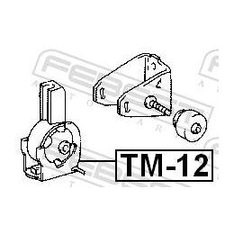 FEBEST Lagerung, Motor tm12 vorne f&uuml;r TOYOTA