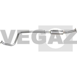 VEGAZ Mittelschalld&auml;mpfer mzs227 f&uuml;r MAZDA
