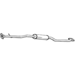 BOSAL Mittelschalld&auml;mpfer 283553 f&uuml;r Suzuki