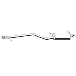 VEGAZ Mittelschalld&auml;mpfer fs543erns mitte f&uuml;r Ford