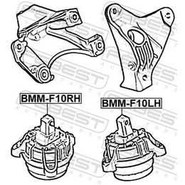 FEBEST Lagerung, Motor bmmf10lh links f&uuml;r BMW