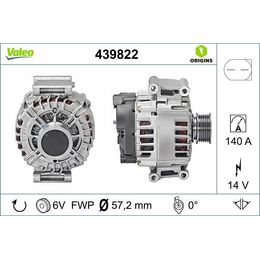 Valeo Generator NEW ORIGINAL PART 439822 f&uuml;r Skoda (SVW)