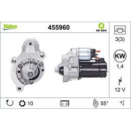 Valeo Starter REMANUFACTURED PREMIUM 455960 f&uuml;r Fiat LANCIA Peugeot (DF-PSA) Citro&euml;n