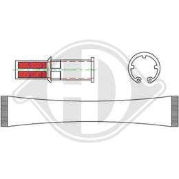 DIEDERICHS Trockner, Klimaanlage dct1246 f&uuml;r VW Skoda