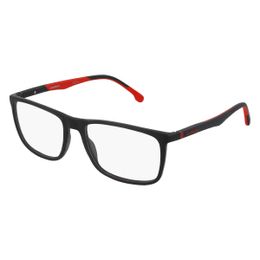 Carrera 8862 Brille Herren | Fassung: Vollrand, Quadratisch, Schwarz Rot